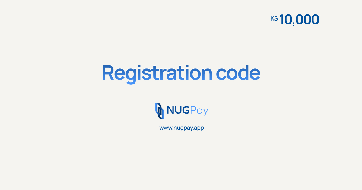 Registration Code | NUGPay